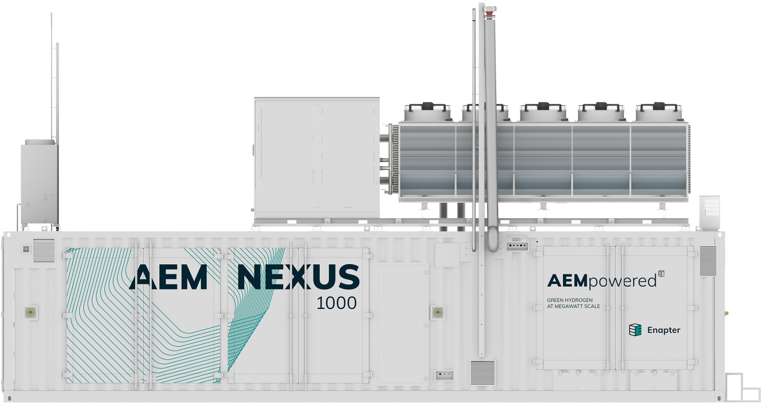 Enapter AEM Nexus™ 1000 – H2 Core Systems GmbH