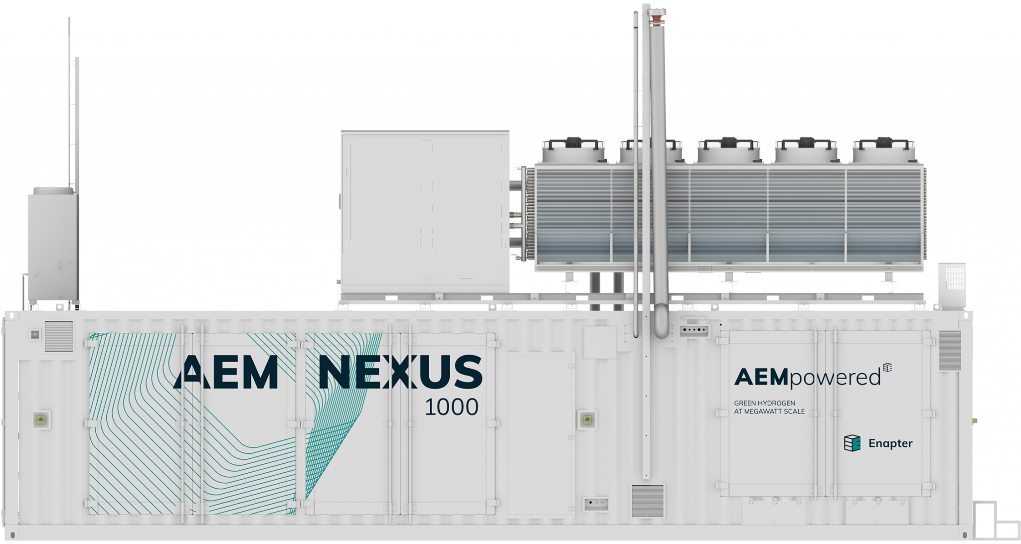 Enapter AEM Nexus™ 1000 – H2 Core Systems GmbH